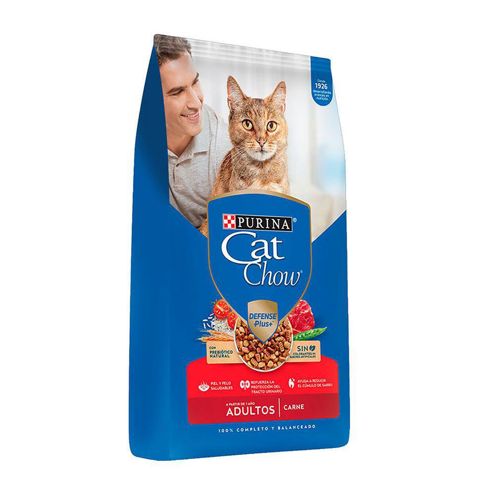 Purina Cat Chow Adultos Carne 1.5Kg - Cat Chow - Cemaco