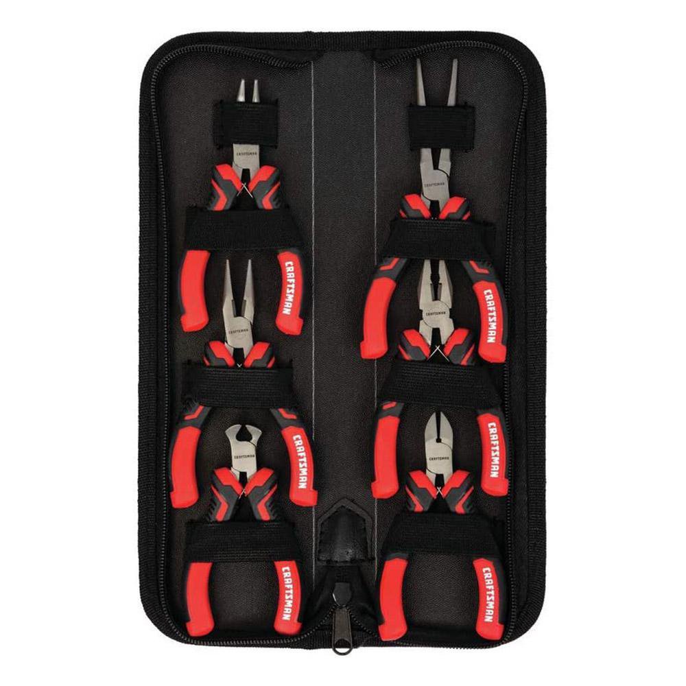 Juego De Alicates Mini 5 Pzas - Craftsman - Cemaco