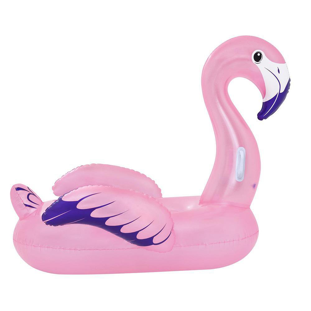 Flotador Inflable Flamenco con Asas de Seguridad - Cemaco
