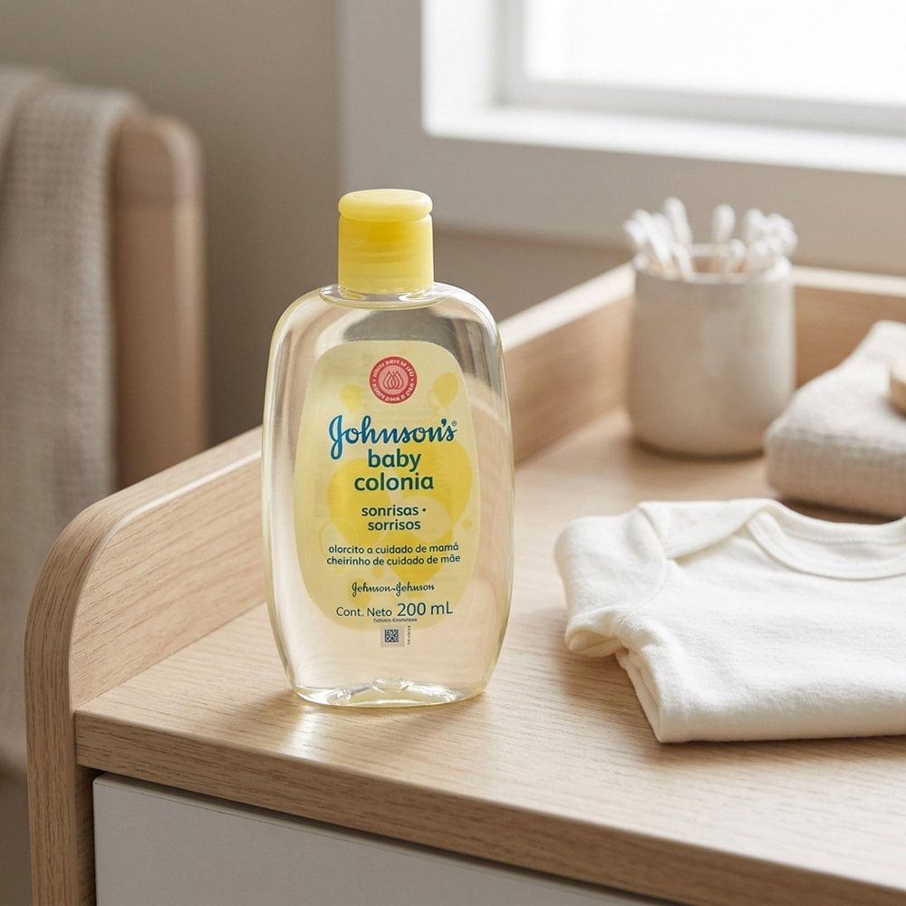 Baby Colonia Sonrisas 200 Ml - Johnson & Johnson - Cemaco