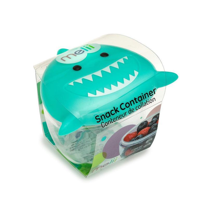 Recipiente Para Snack Tiburón 232 Ml - Melli Baby - Cemaco