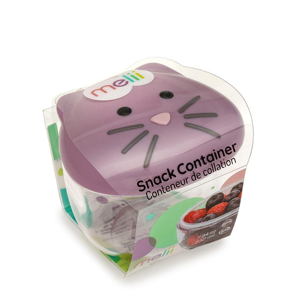 Recipiente Para Snack Gato 232 Ml - Melli Baby - Cemaco