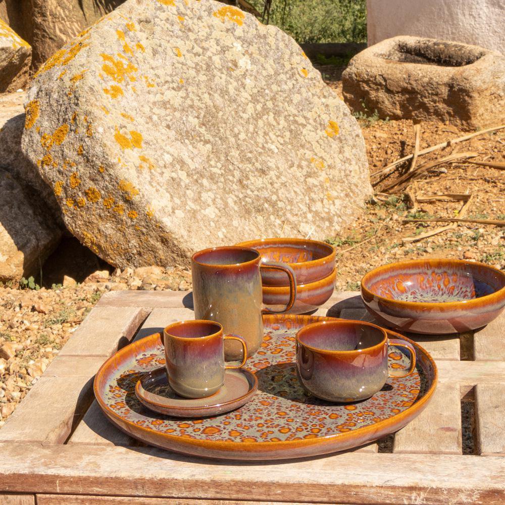 Plato Para Cena Lava De 11 Plg - Niu Haus - Cemaco