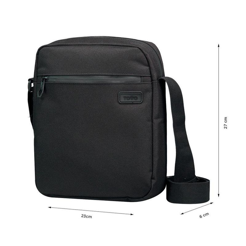 Bolso Porta Tablet Pastizal Negro De 10 Plg - Totto - Cemaco