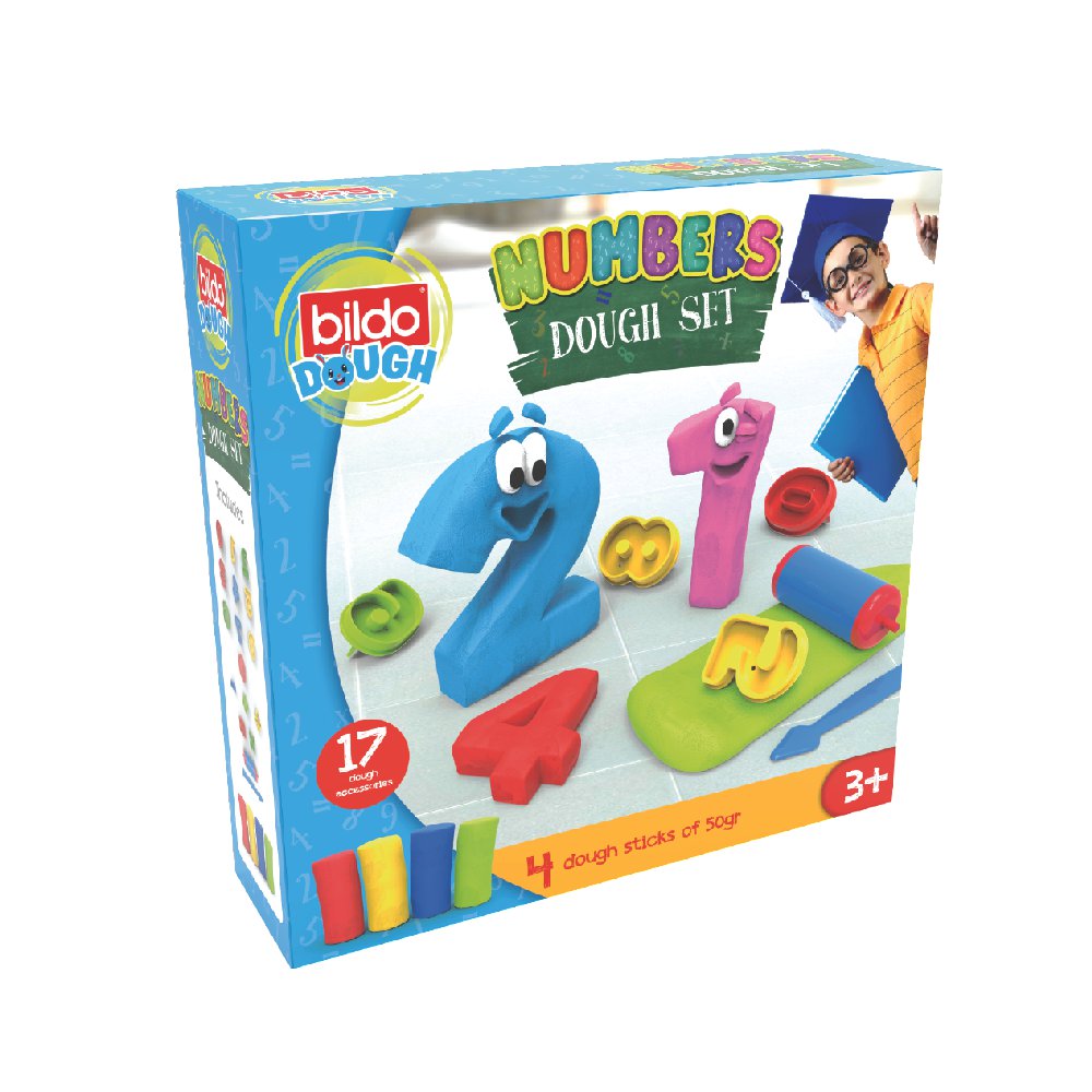 Set De Números Para Plasticina Bildo Cemaco
