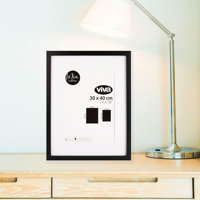 Marco para Fotografías Color Negro - Cemaco