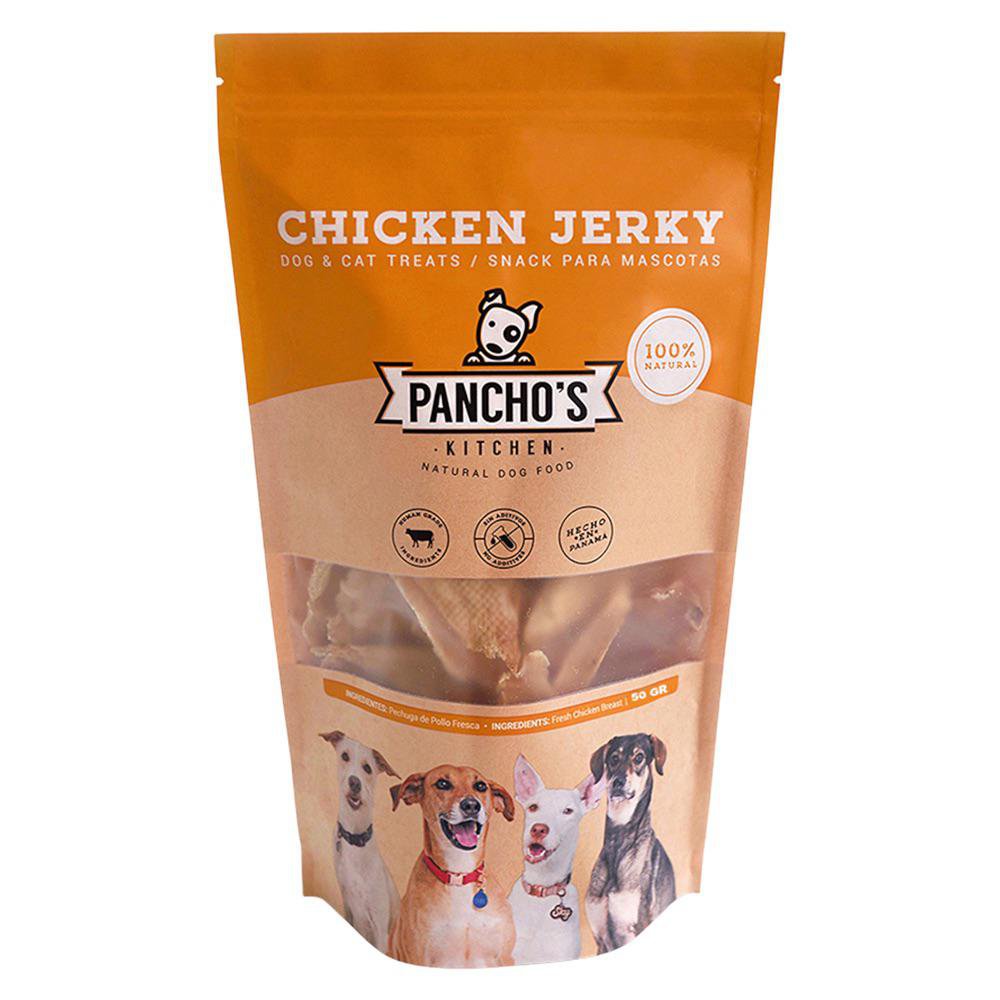 Snack Sabor Pollo Para Mascotas 50 G - Pancho´s Kitchen - Cemaco