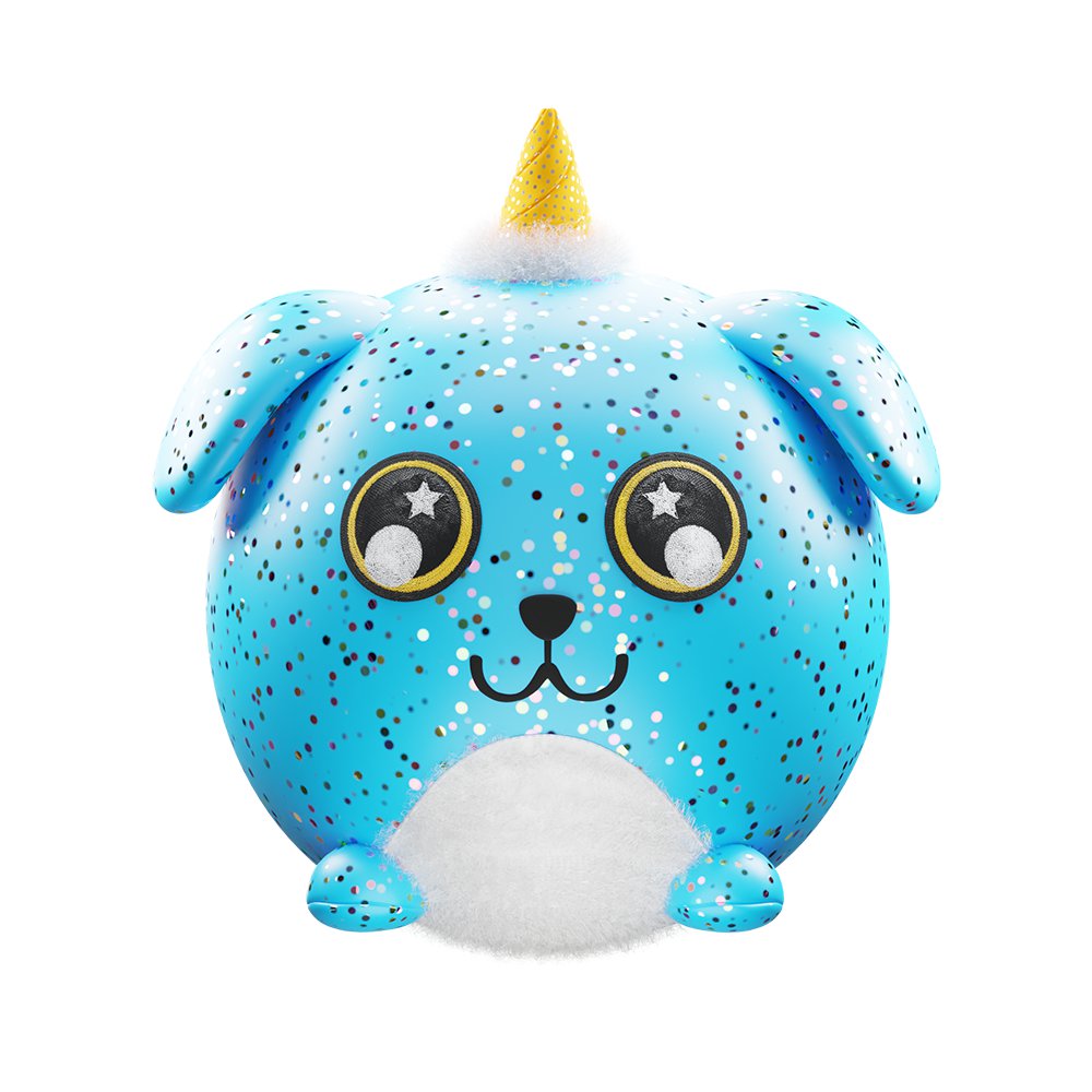 Peluche Inflable Biggies Perrito Azul - Eolo - Cemaco