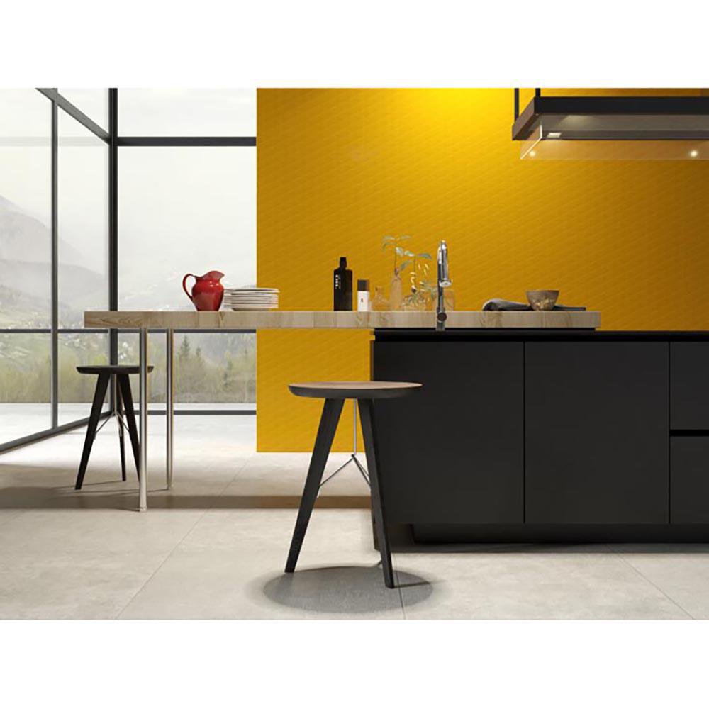 Azulejo Wall Stars Amarillo 3D 40x80 Cm - Interceramic - Cemaco