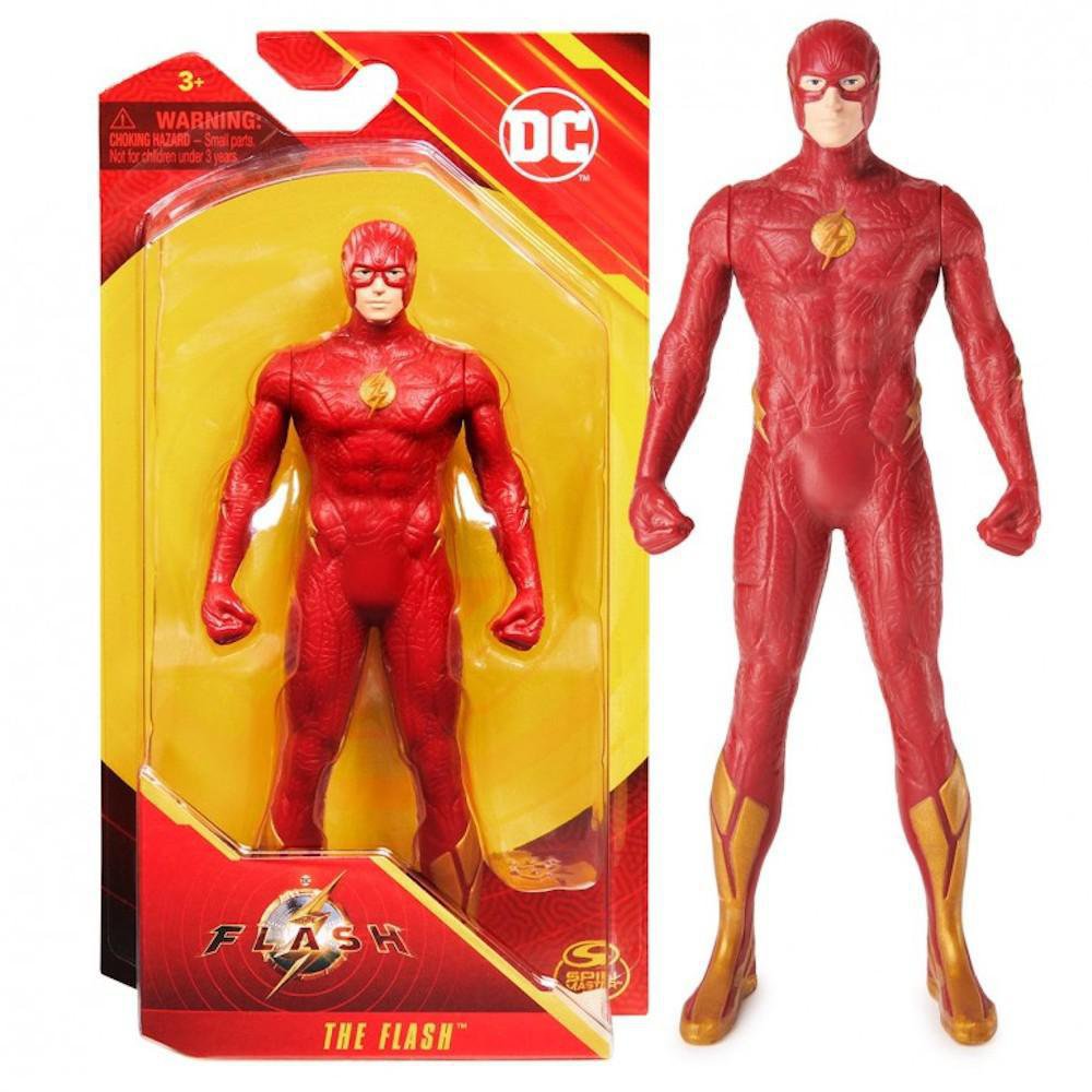 Figura De Acción Flash Con 3 Puntos De Articulación - Dc Comics - Cemaco