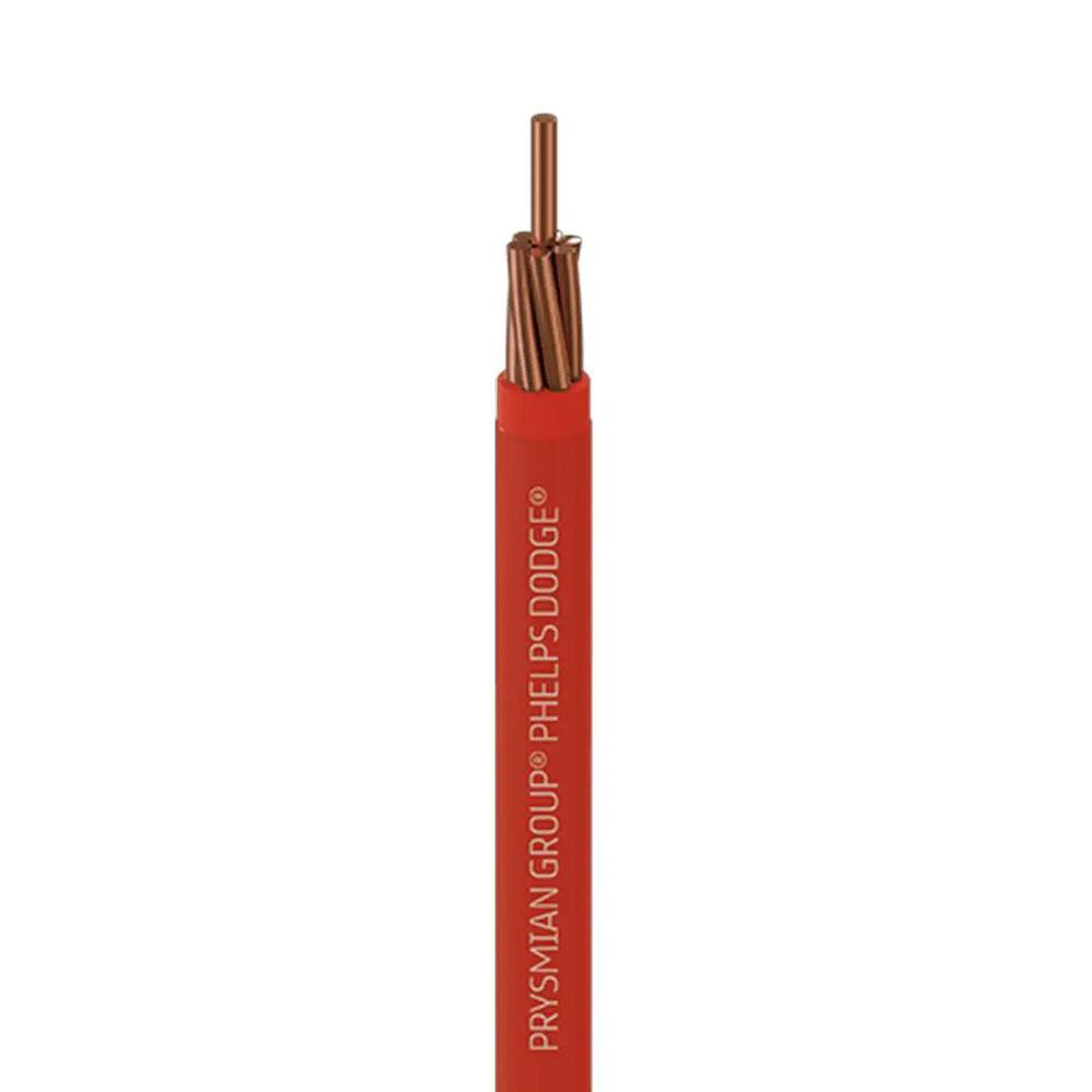 Cable De Cobre Rojo Ecoplus THWN 6 Awg - Phelps Dodge - Cemaco