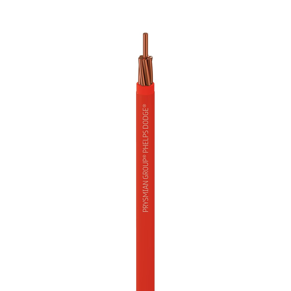 Cable De Cobre Rojo Ecoplus THWN 2 Awg - Phelps Dodge - Cemaco