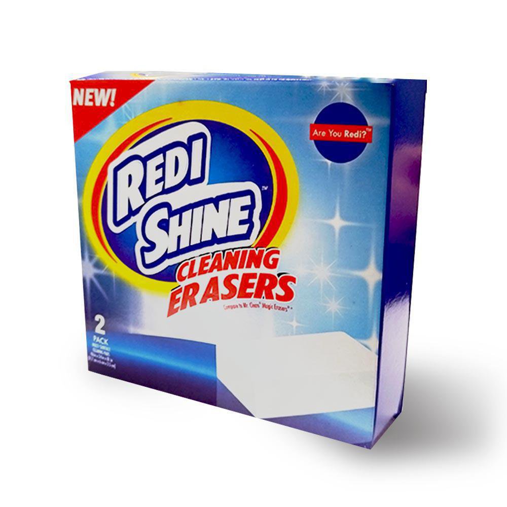 Esponja Borrador Mágico De Limpieza 2 Unidades - Redi Shine - Cemaco
