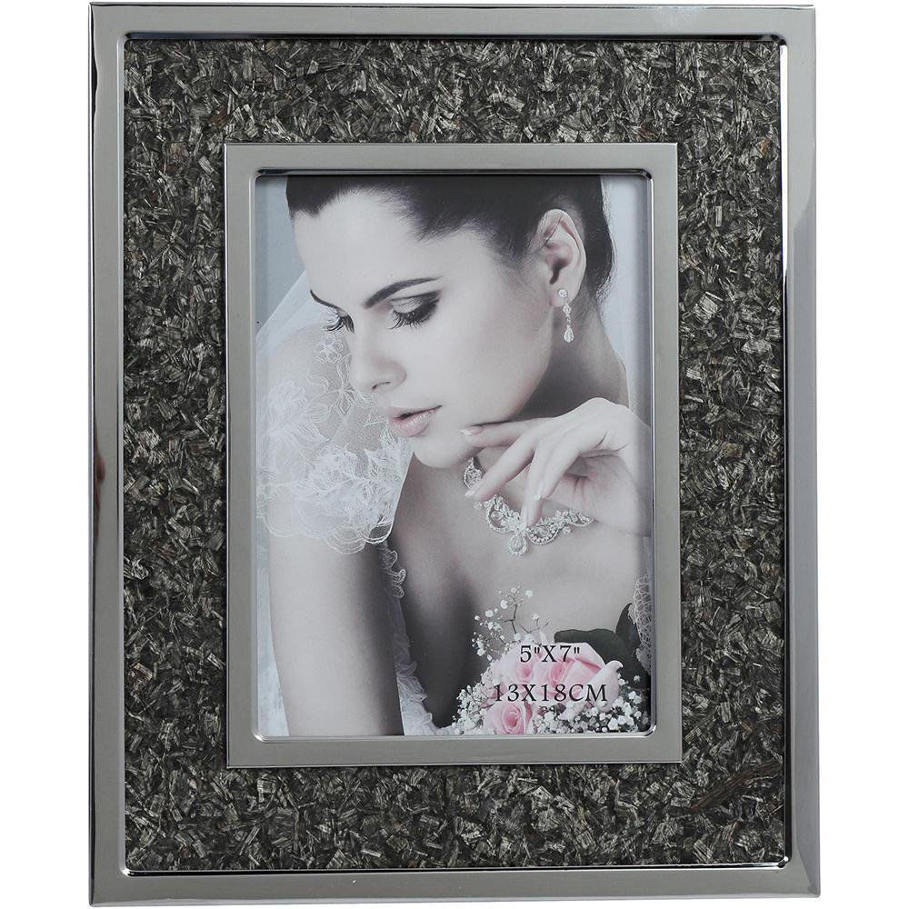 Marco para Foto Borde Plateado - Cemaco