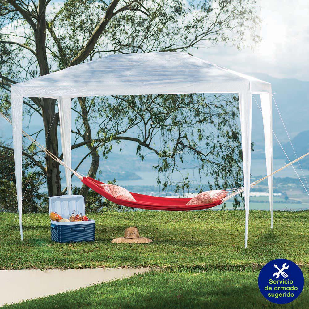 Toldo De Plástico 2 X 3 X 2.45 M Para Exterior - Z Varios Colores - Cemaco