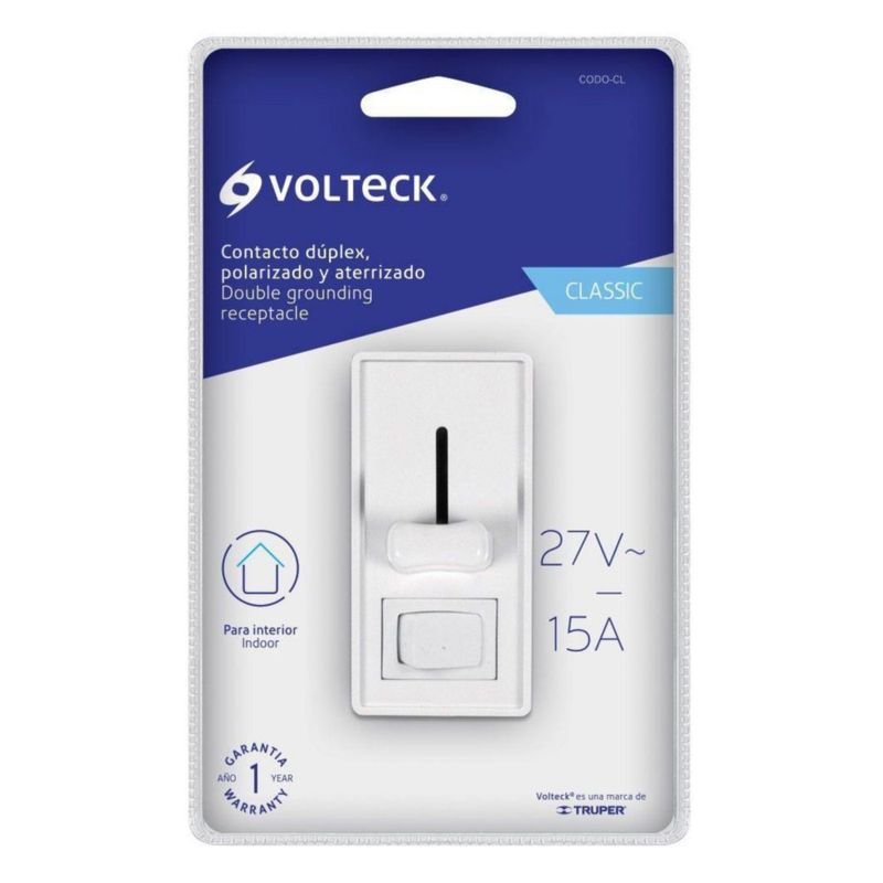 Dimmer Sencillo Negro - Volteck - Cemaco