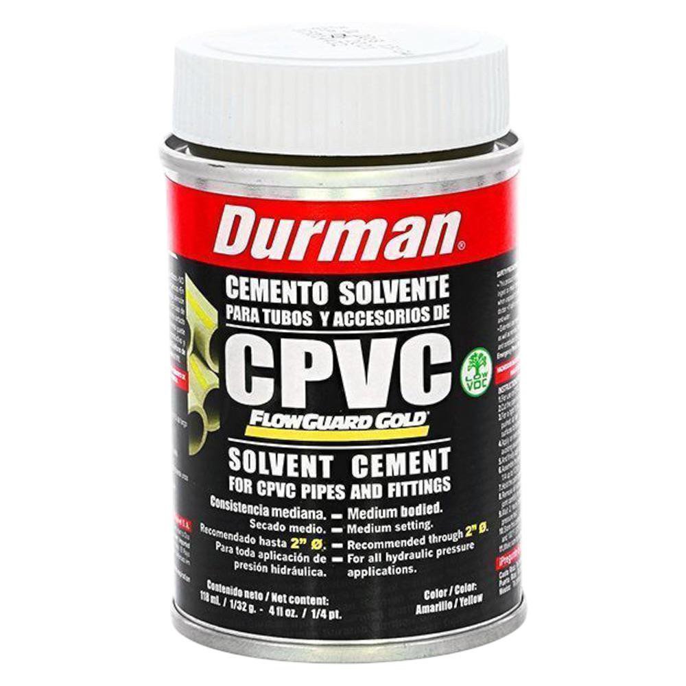 Cemento Para Cpvc - Durman Esquivel Varias Capacidades - Cemaco