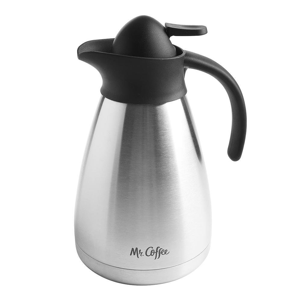 Cafetera Y Tetera Térmica Con Tapadera De 1 Lt - Mr. Coffee - Cemaco