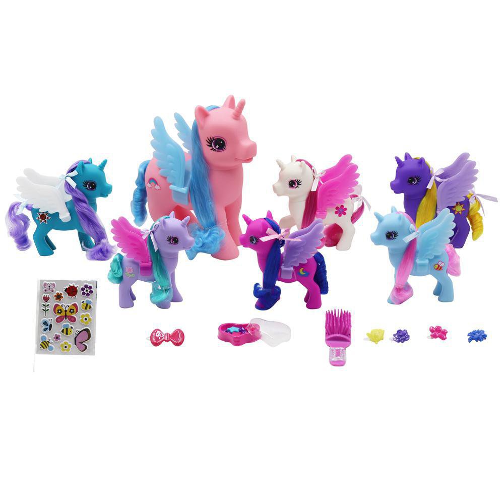 Mega Set De Unicornios 7 Pzas - Gigo - Cemaco