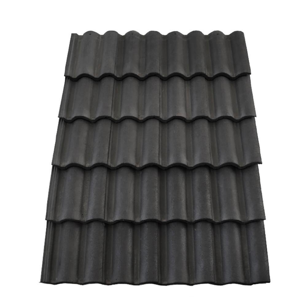 Teja Veneciana Negra De Concreto 33X42 Cm - Procreto - Cemaco