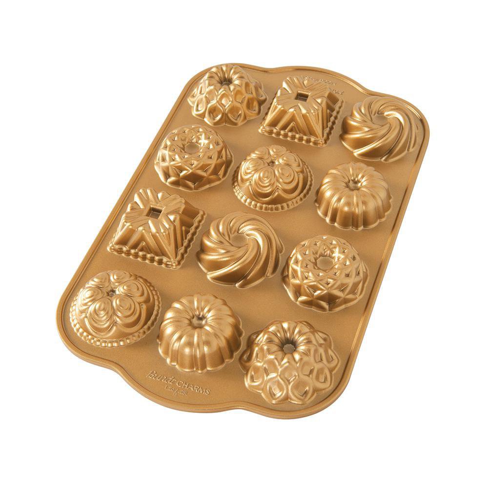 Molde Para Pastelitos 12 Espacios - Nordic Ware - Cemaco