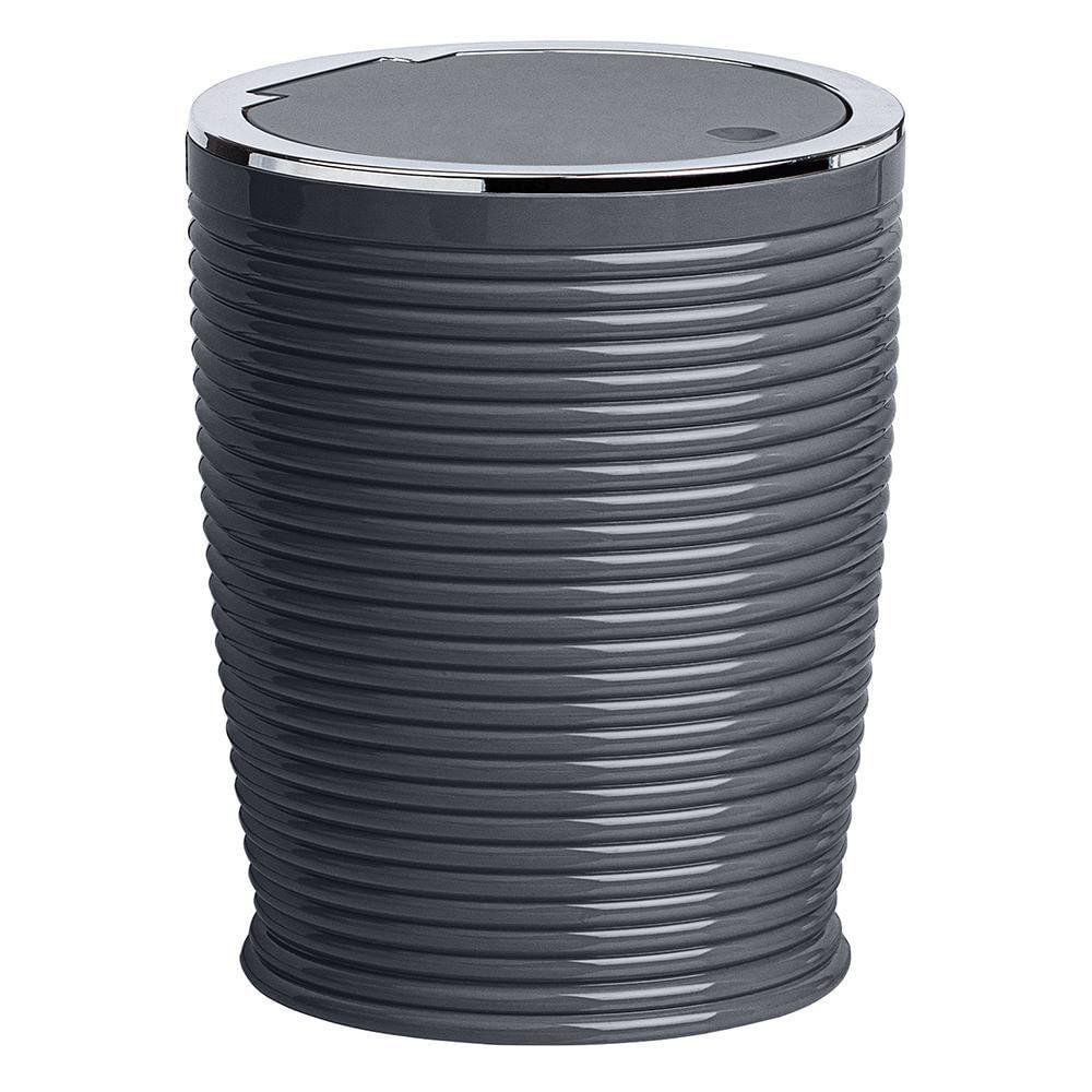 Basurero Elegance Gris Oscuro 5 L - Cemaco