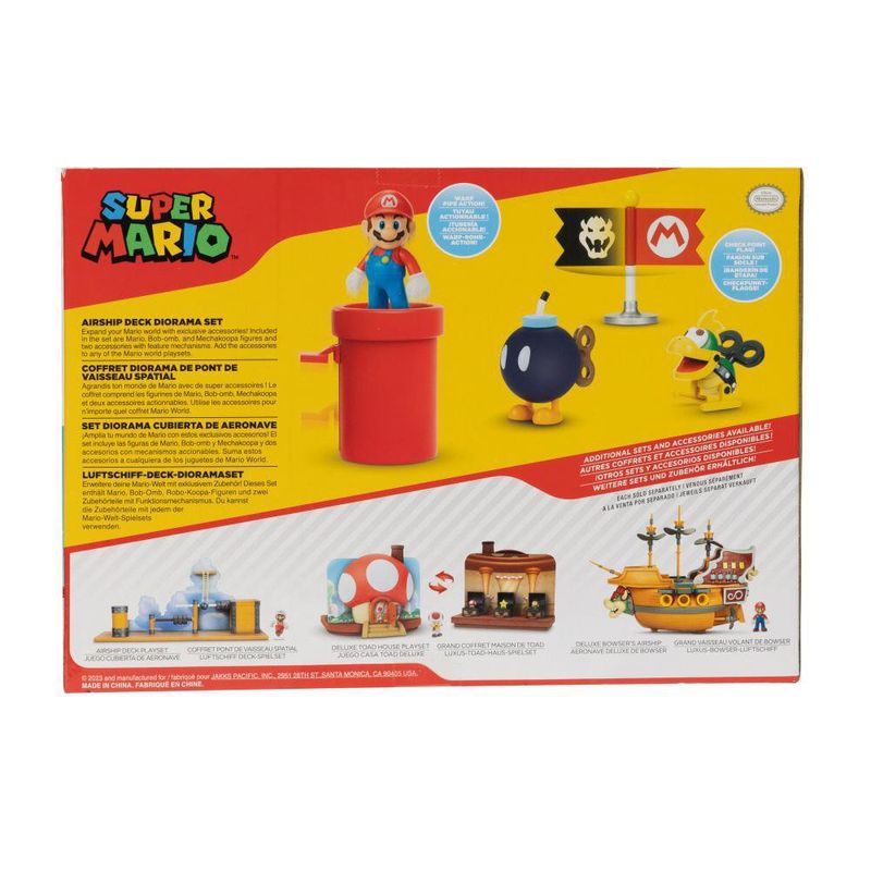Set De Juego Con Figura De 2.5 Plg - Super Mario - Cemaco