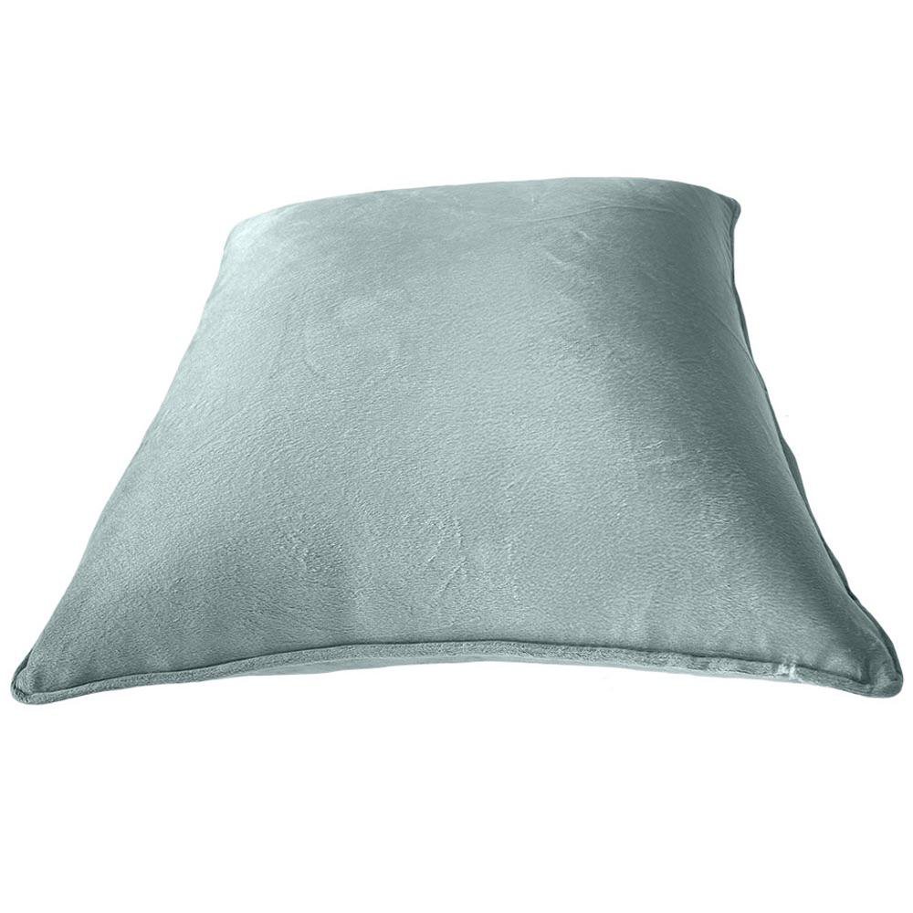 Cojín Relleno Decorativo Cuadrado Azul Menta Claro 40 x 40 Cm - Cemaco