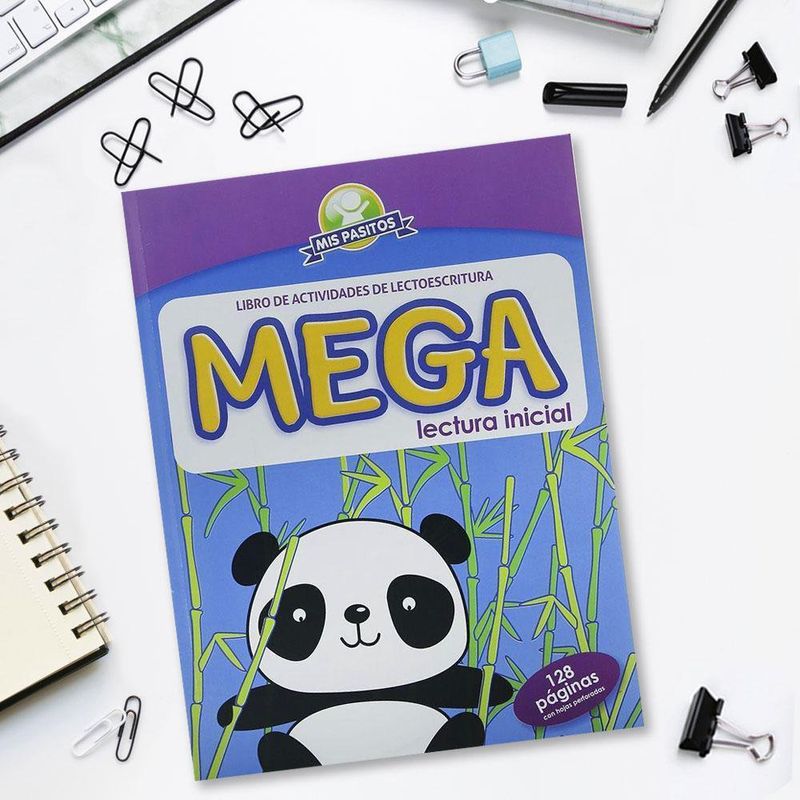 Libro Mega Lectura Inicial - Mis Pasitos - Cemaco