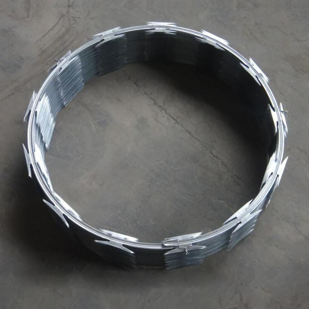 Rollo De Alambre De Seguridad Razor Ribon De Acero Inoxidable De 12.84 ...