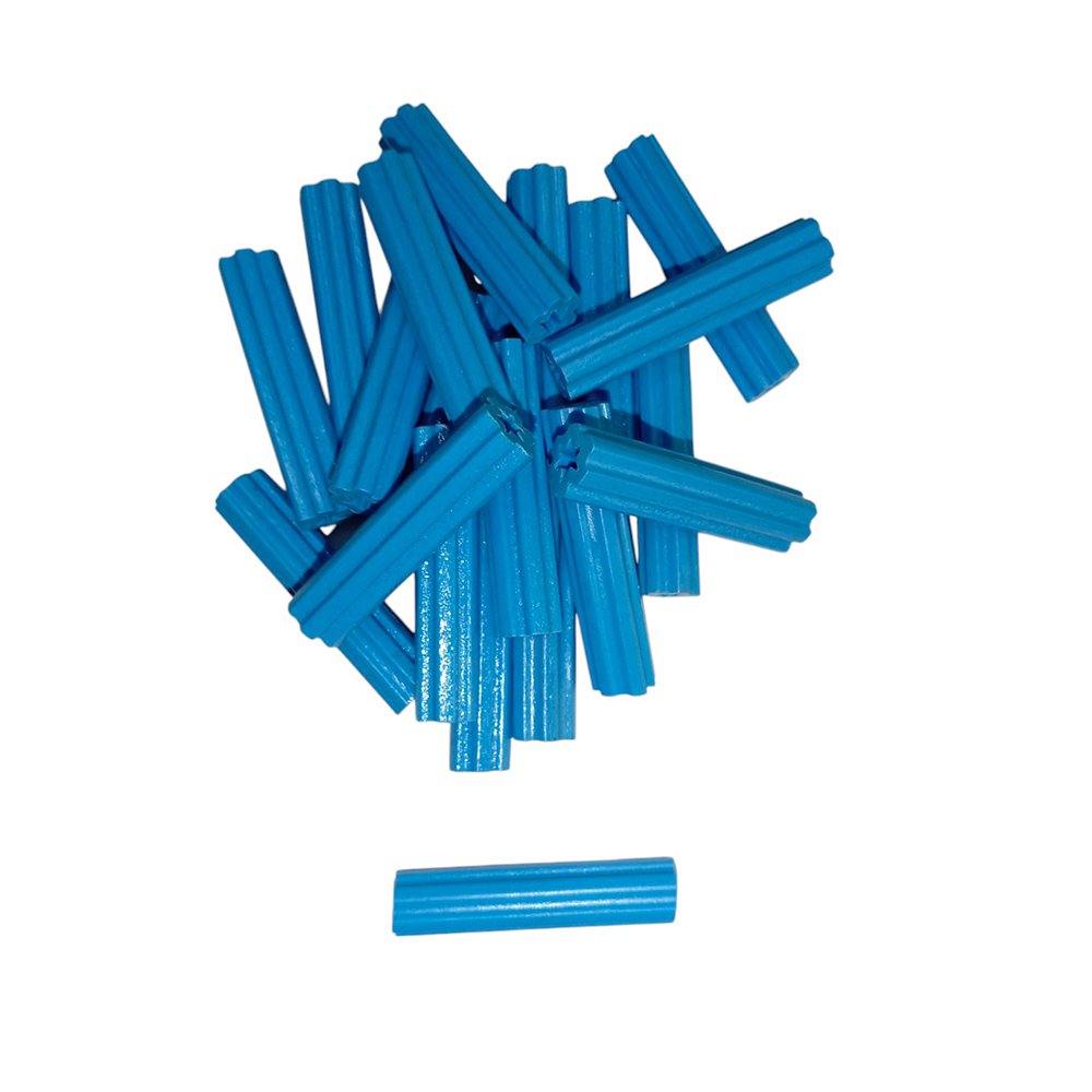 Tarugo A Granel Plástico Celeste 5/16 Plg - Intertornillos - Cemaco