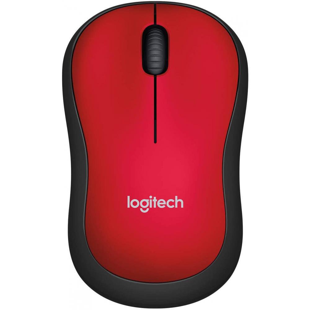 Mouse Inalámbrico Rojo M185 - Logitech - Cemaco