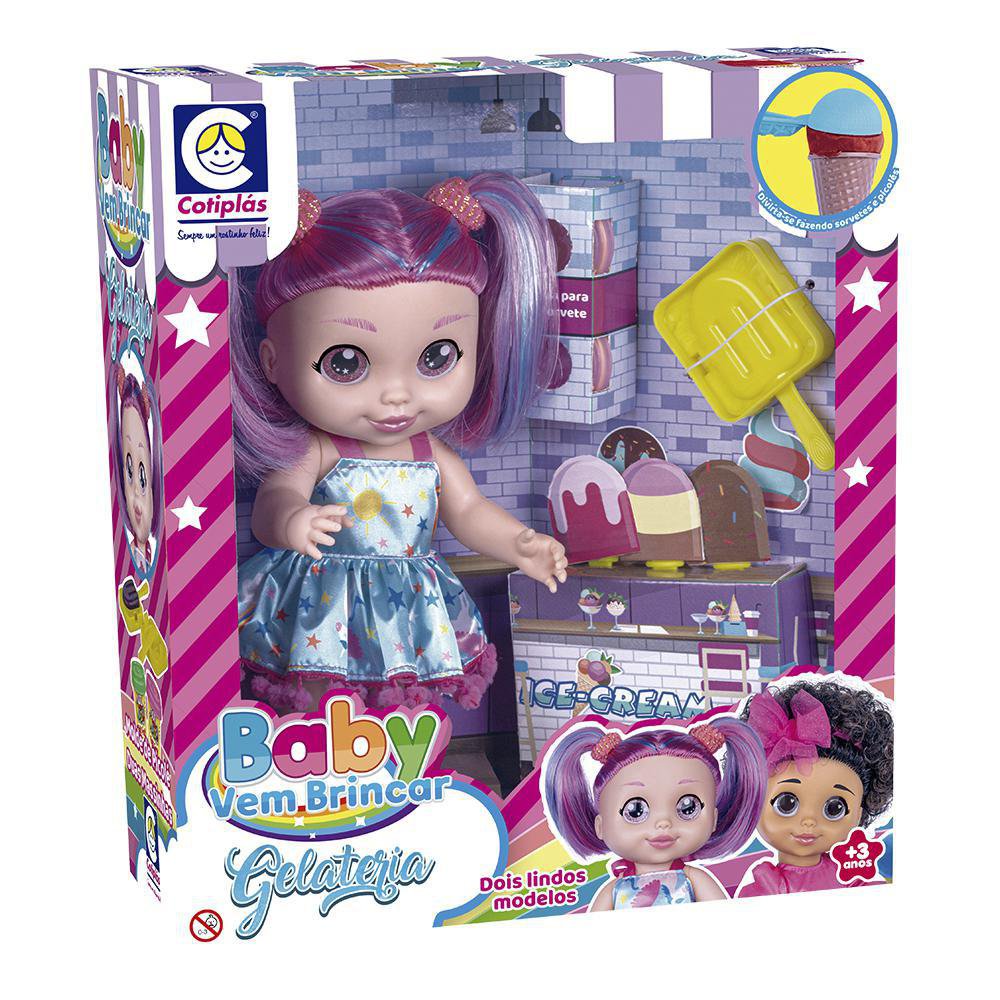 Muñeca Viene A Jugar Heladería - Cotiplas - Cemaco