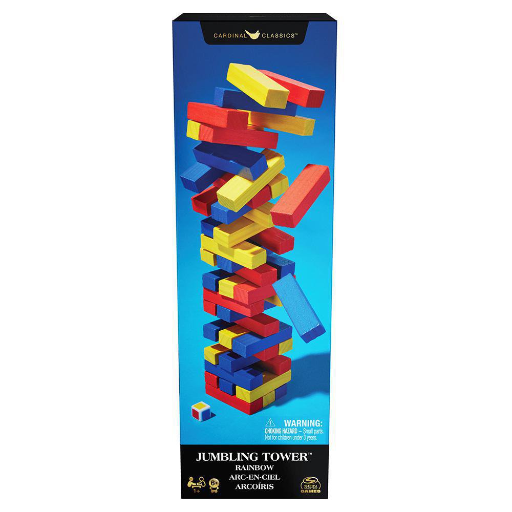 Jumbling Tower Arcoiris - Games Paw Patrol - Cemaco