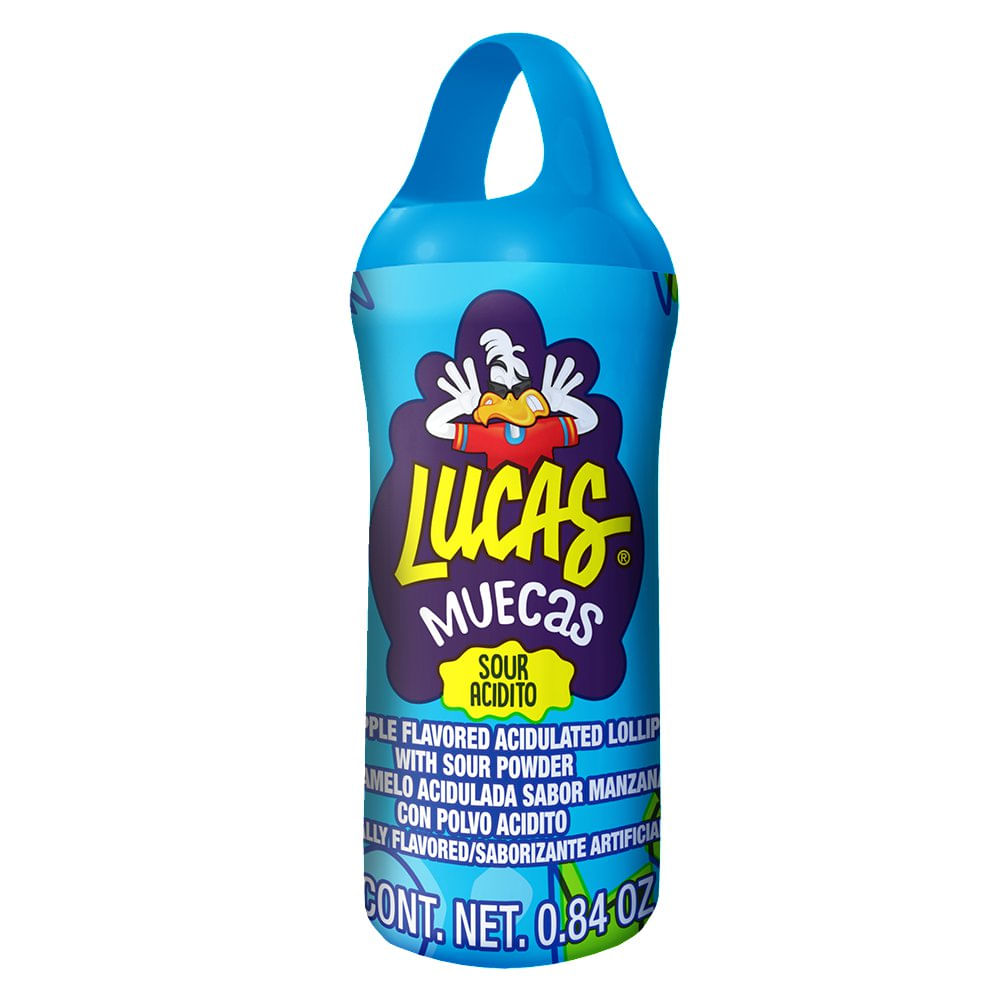 Paleta De Caramelo Lucas Muecas De 24 G - Varios Sabores - Cemaco