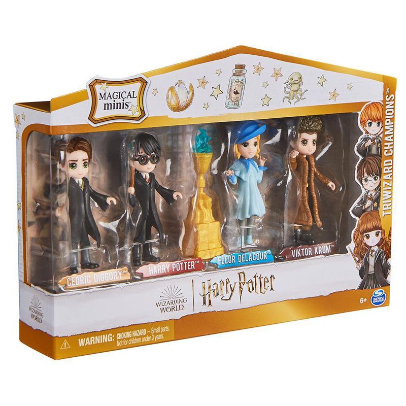 Set Harry Potter Magos Triwizard Champions - Wizarding World - Cemaco