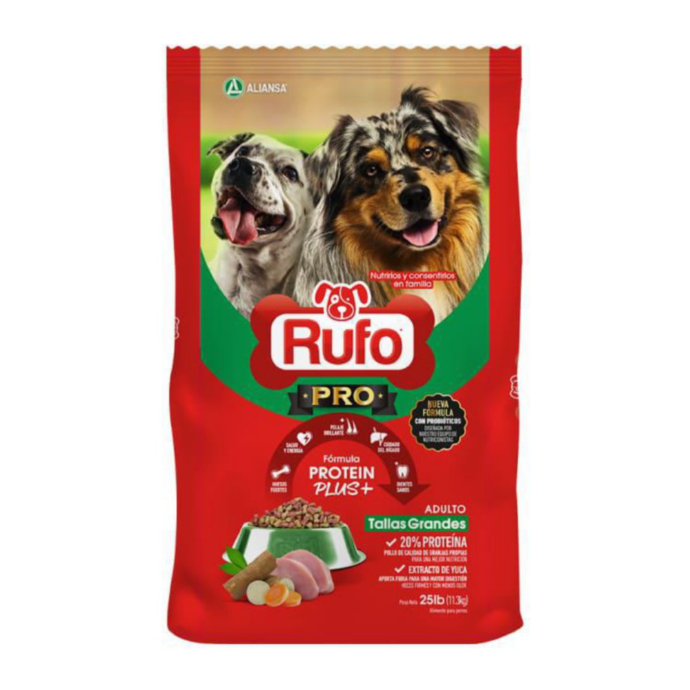 Concentrado Para Perro Adulto Pro 25 Lb - Rufo Pro - Cemaco