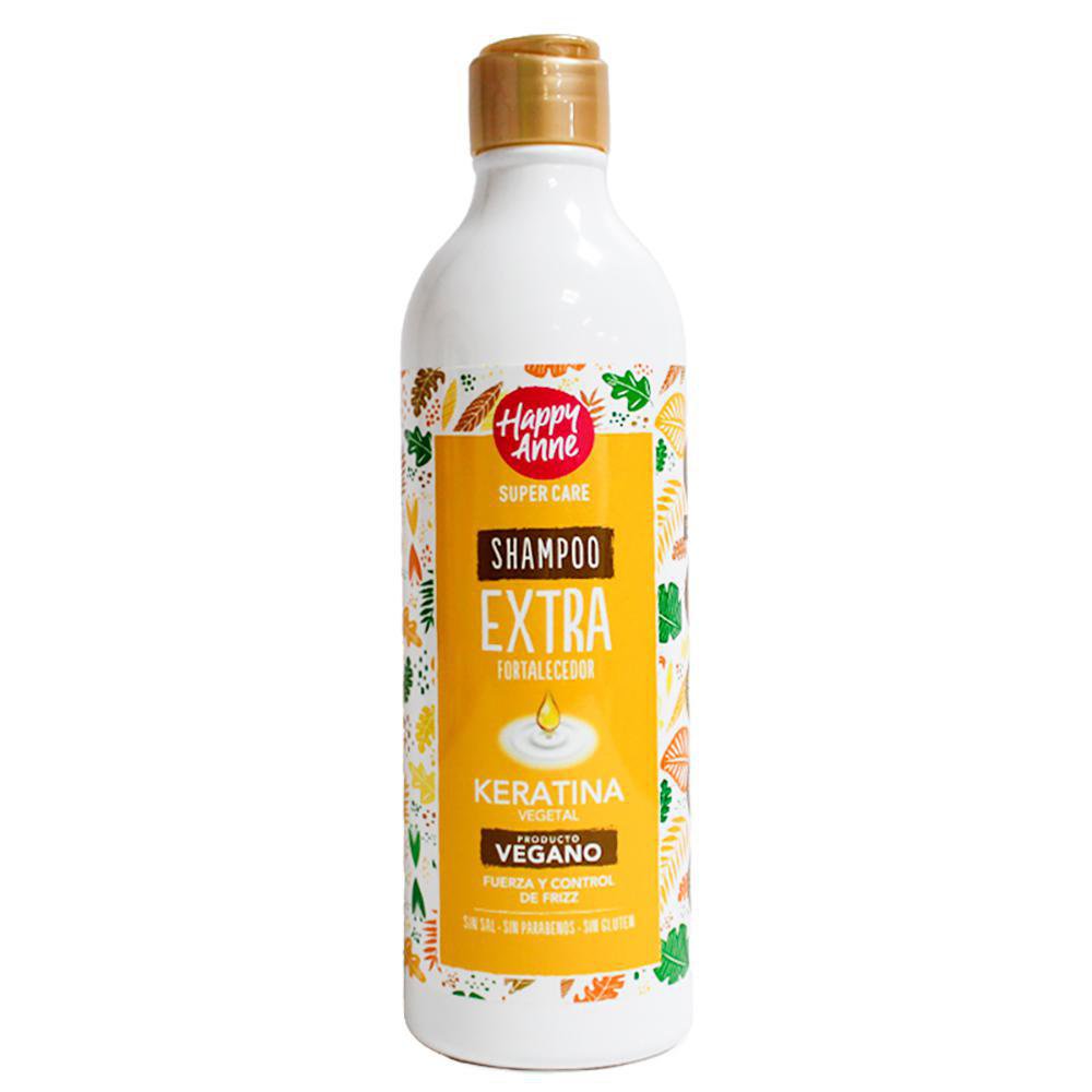 Shampoo Extra Fortalecedor Keratina 340 Ml - Happy Anne - Cemaco