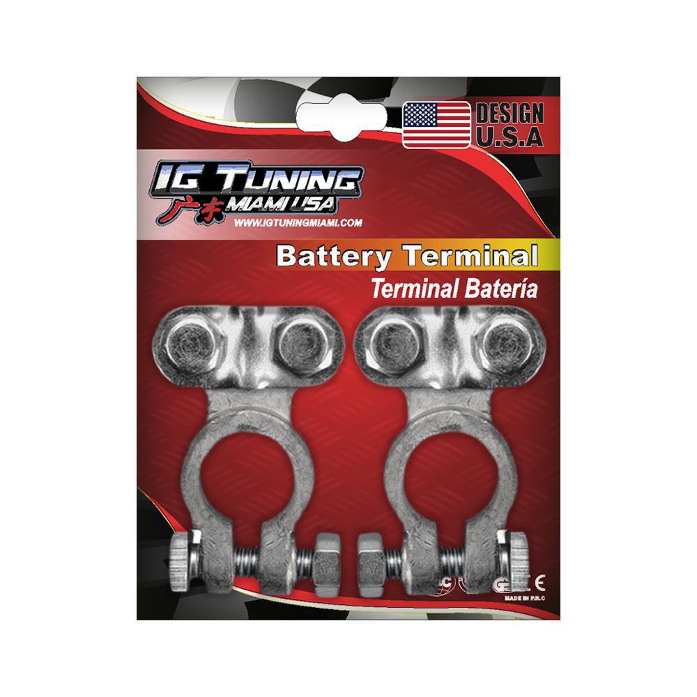 Juego De Terminales Para Batería - Ig Tuning - Cemaco