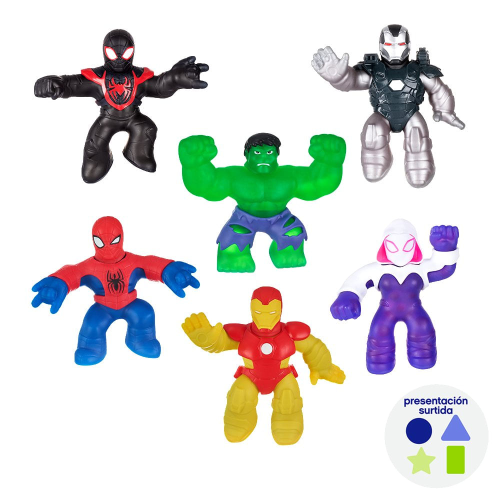 Figura Marvel Héroes Diseños Surtidos - Goo Jit Zu - Cemaco