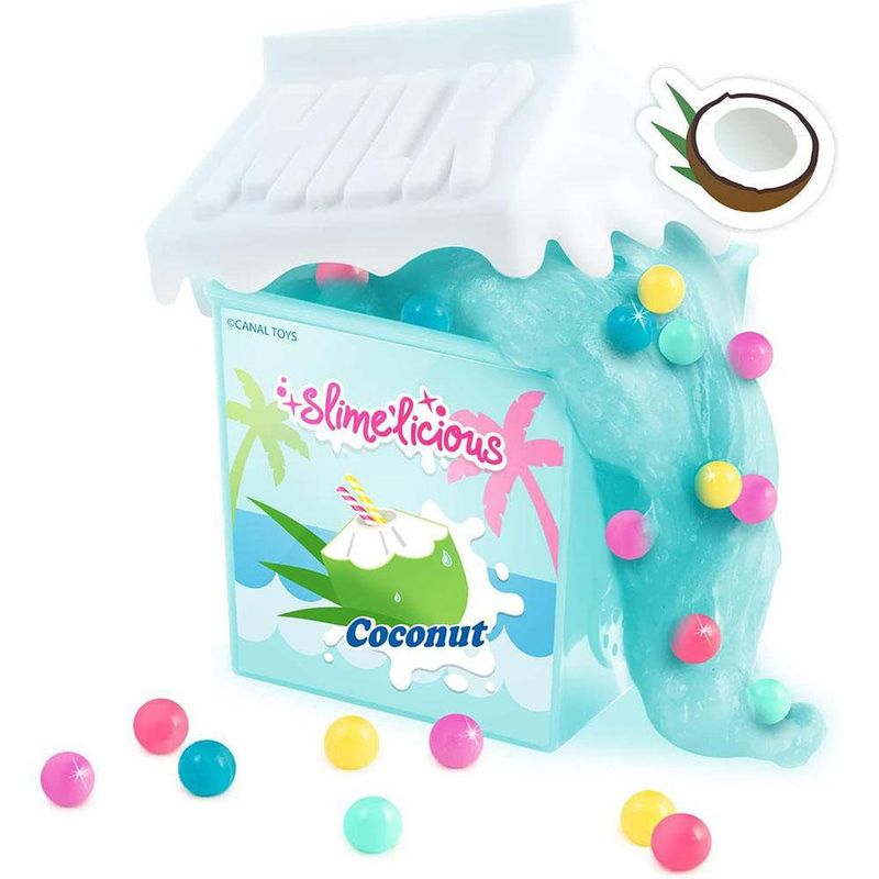 Kit Slimekicious Coconut - Slime Diy - Cemaco
