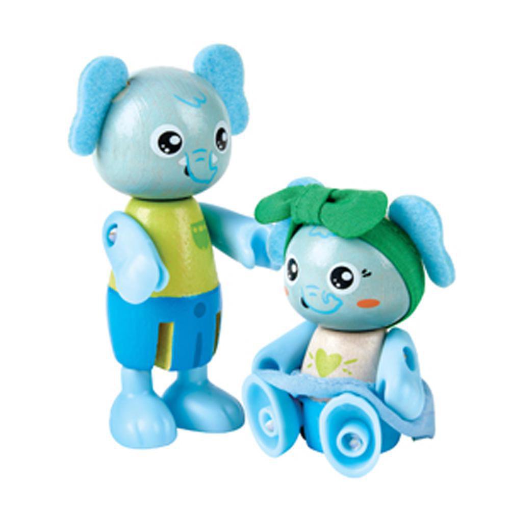 Juego Educativo Familia Elefante - Hape - Cemaco