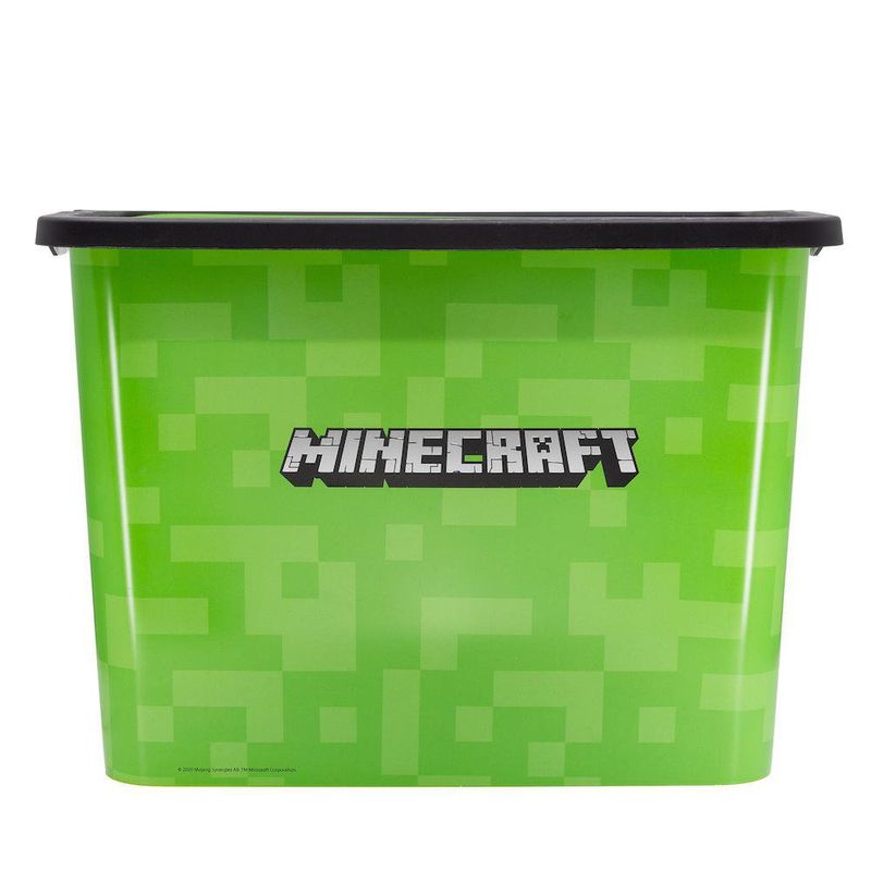 Caja Organizadora Click de 23 Lts - Minecraft - Cemaco