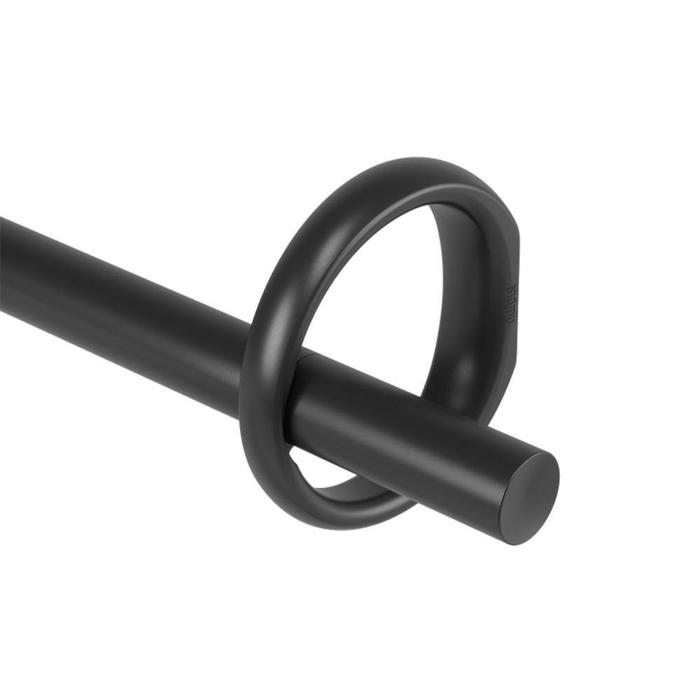 Galería de Metal Ringlet Negro 107x305 Cm - Cemaco