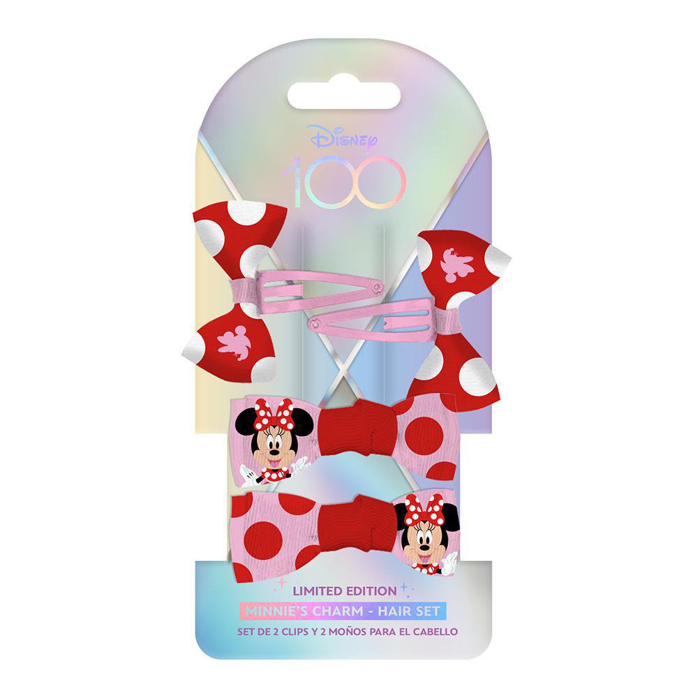 Set de 4 Accesorios para Cabello Minnie Mouse - Cemaco