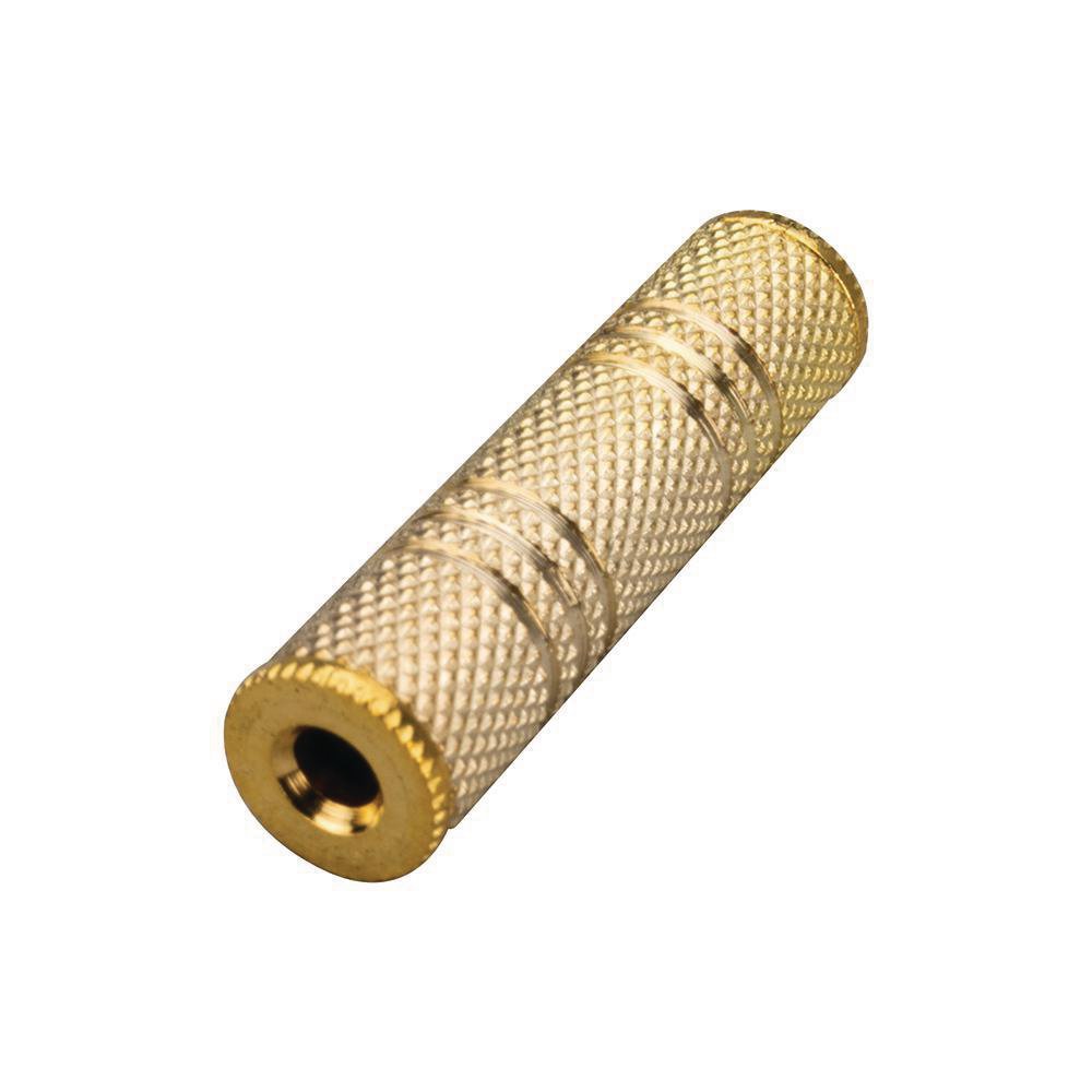Adaptador de Plug a Plug de Metal 3.5 Mm - Cemaco
