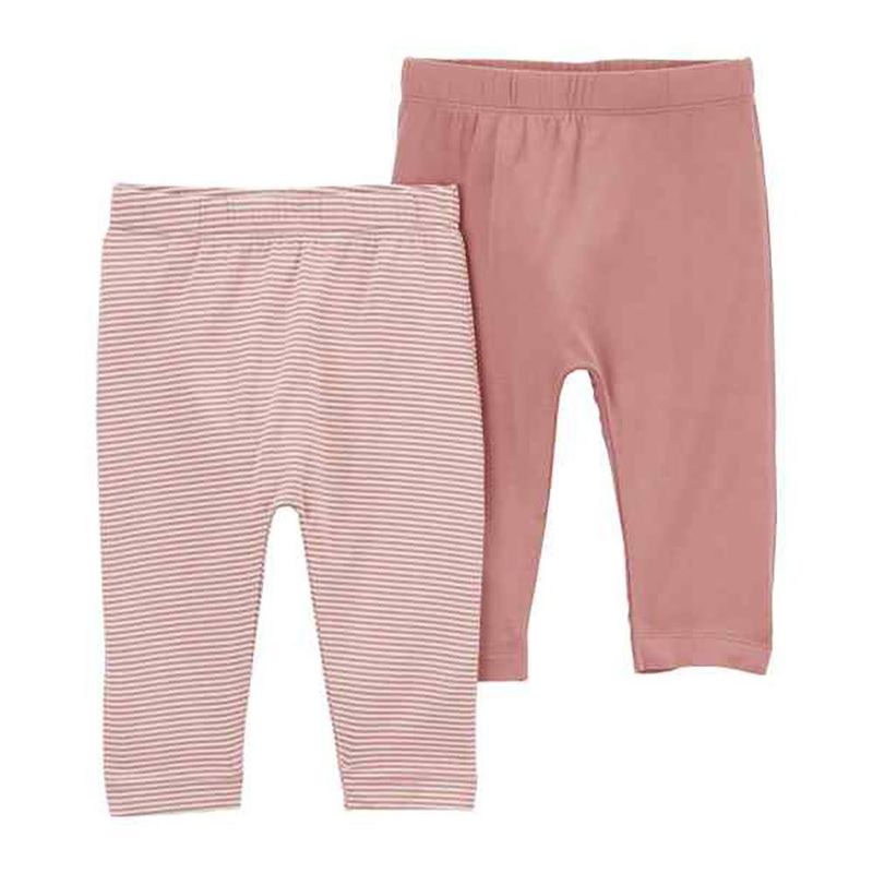 Set de 2 Pants Cómodos para Niña - Carters Varias Tallas - Cemaco