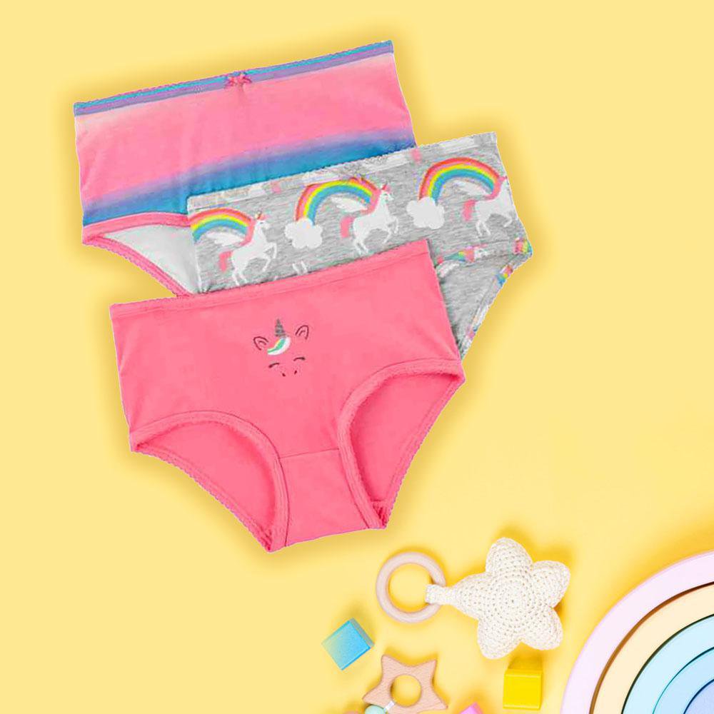 Set De 3 Pzas Para Niña Calzones Multicolores - Carter´s - Cemaco