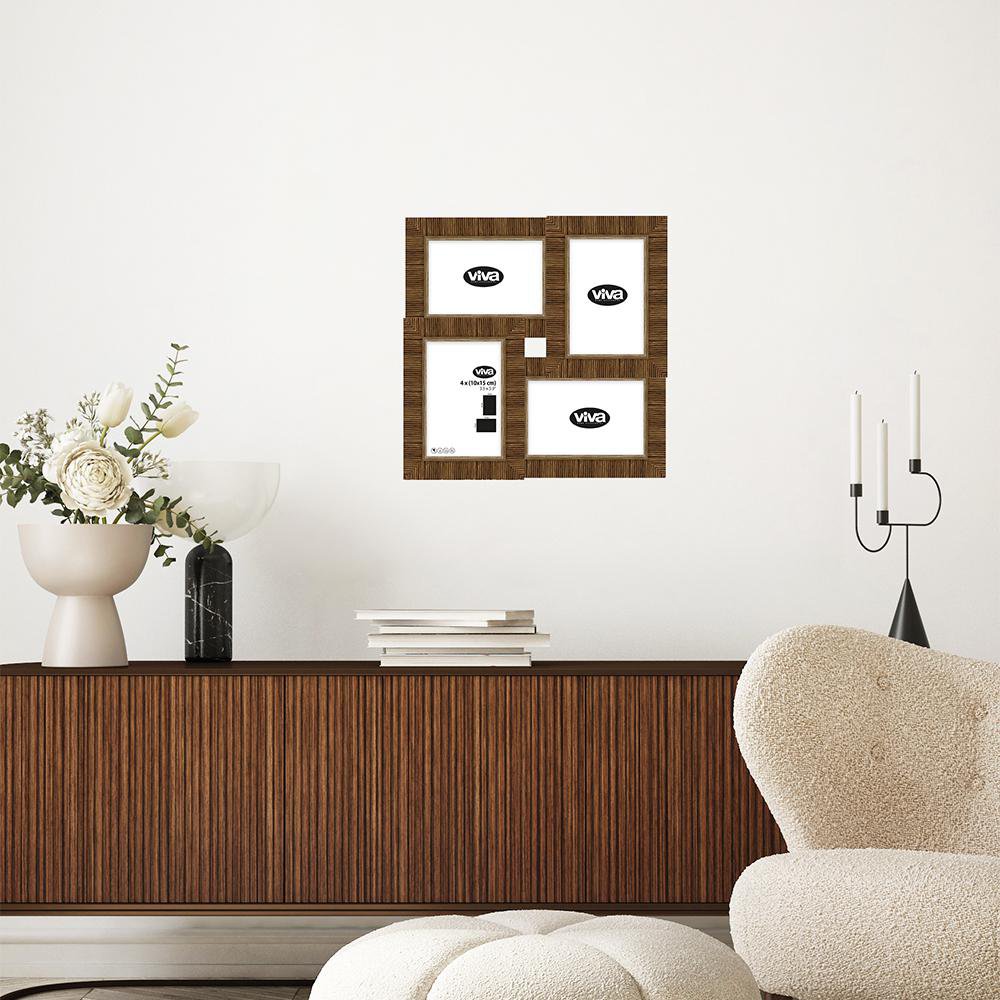 Marco para 4 Fotos - Cemaco